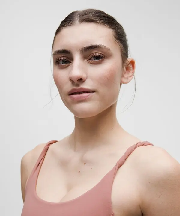 Lululemon Align™ Twist-Strap Cropped Tank Top - Red Clay